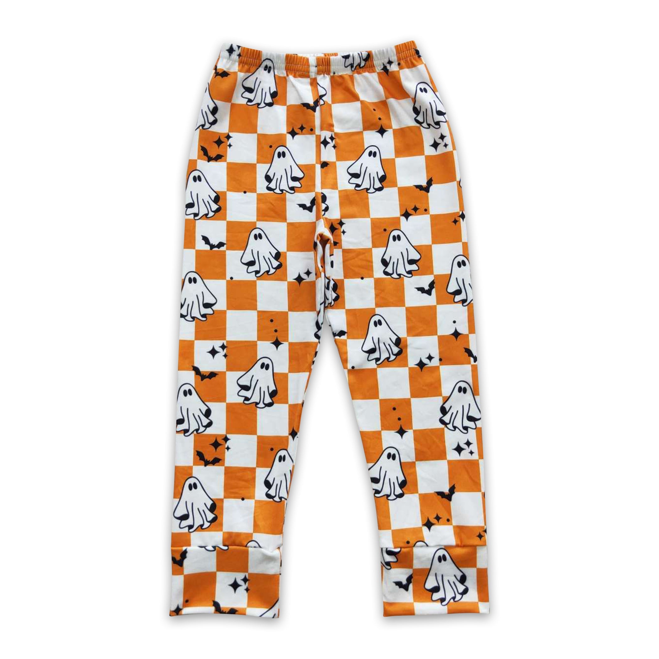 Ghost plaid bat kids boy Halloween pants – Yawoo Garments